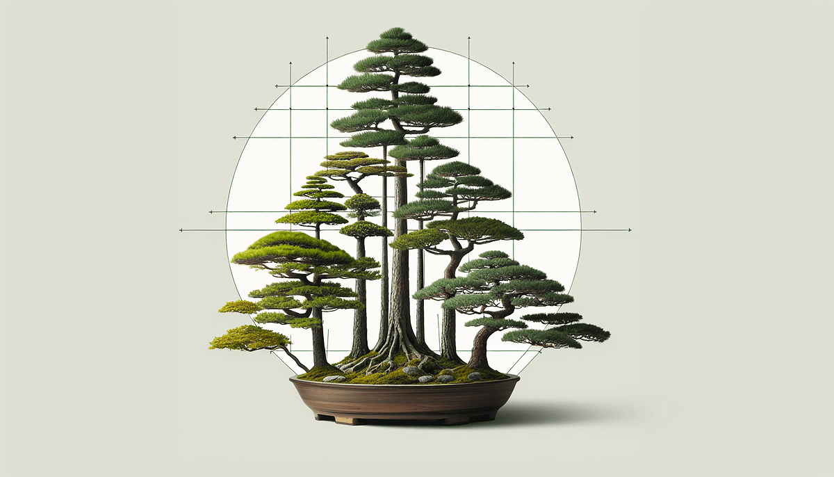 How Do I Create A Display For A Formal Upright Group Planting (forest ...