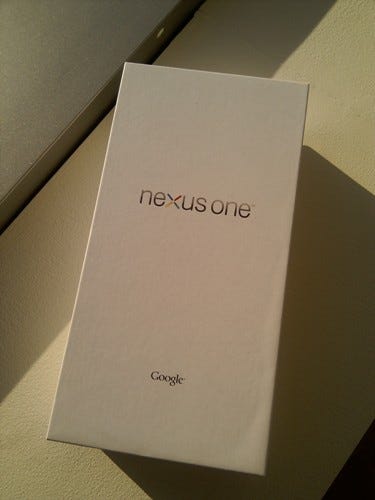 Nexus One Impressions | by Johnny Lee | Medium