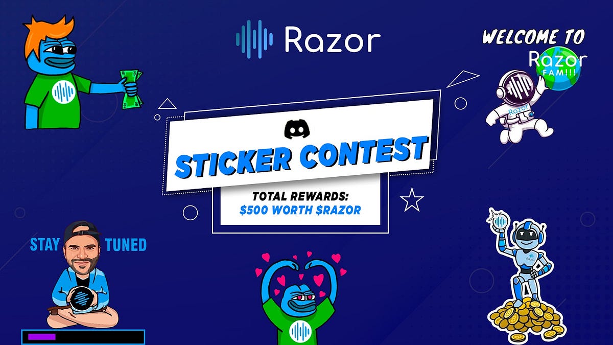 Razor Network Discord Sticker Making Contest | by Razor Network | Razor ...