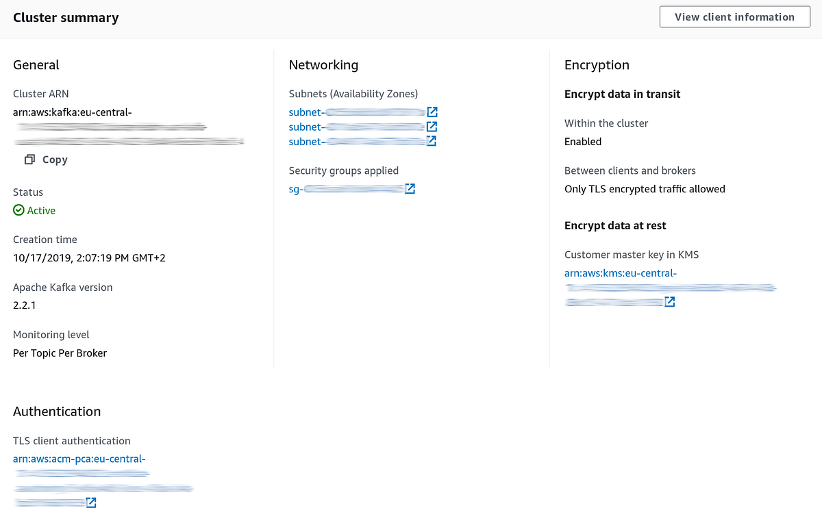 AWS MSK secure Python Kafka client | by Svend Vanderveken | Dataminded ...