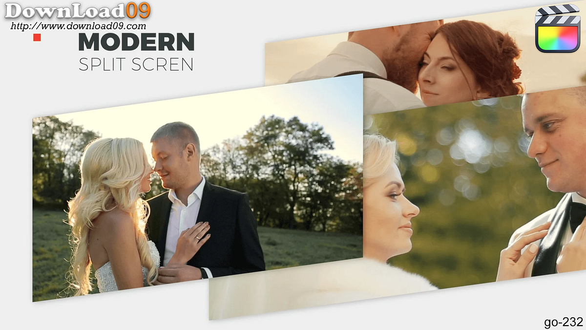 FCPX plug-in-50 kinds of multi-picture collage combinations, arrangement of titles, introduction ...