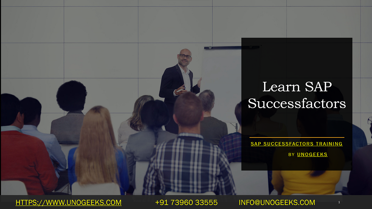 LEARN SAP SUCCESSFACTORS. Unlocking the Power of SAP… | by Techtutorsti ...