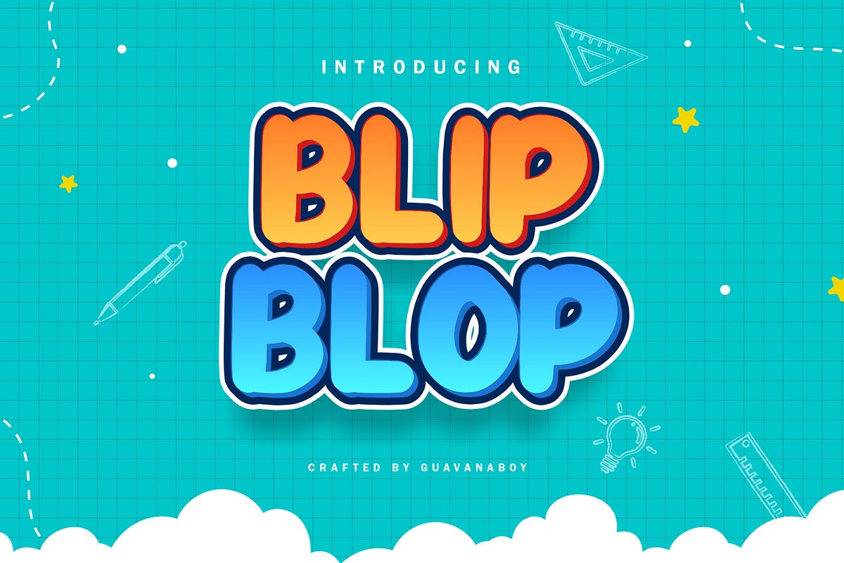Blip Blop Font Download | by Emmaethereal | Apr, 2024 | Medium