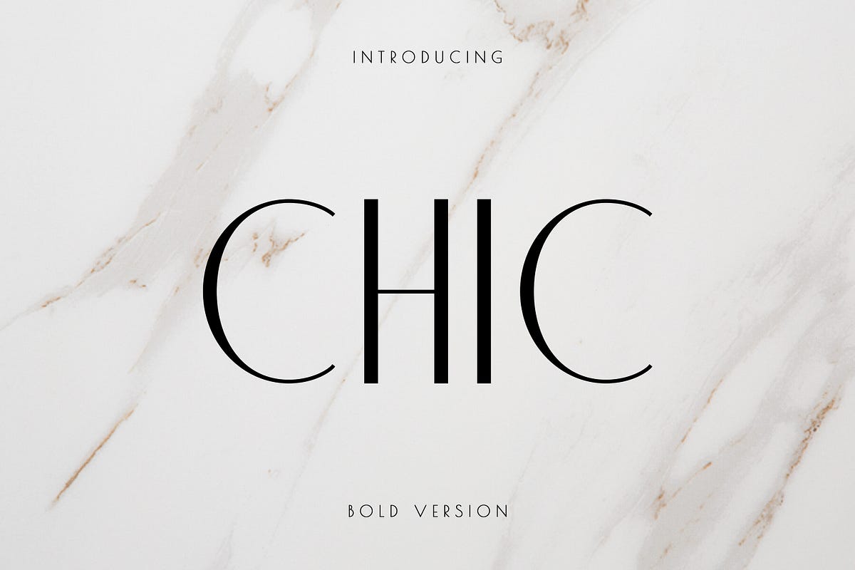 Chic Font - SVGWhisper99 - Medium