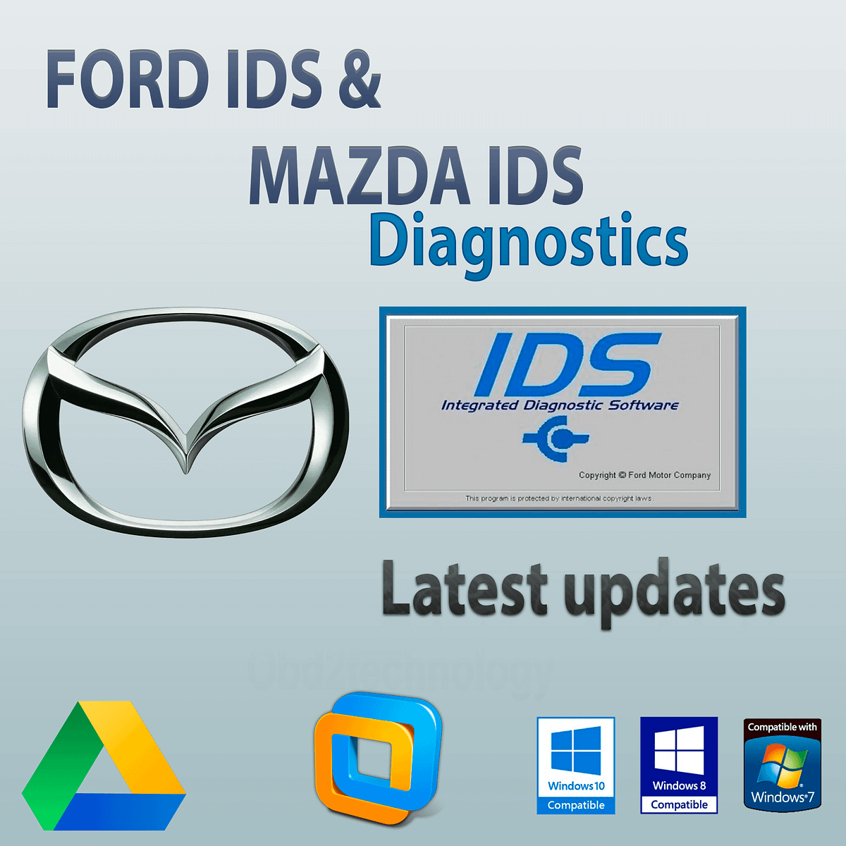 Ford Ids v127.01 2022/Mazda Ids v122.01 2021 Diagnostic softwares for ...