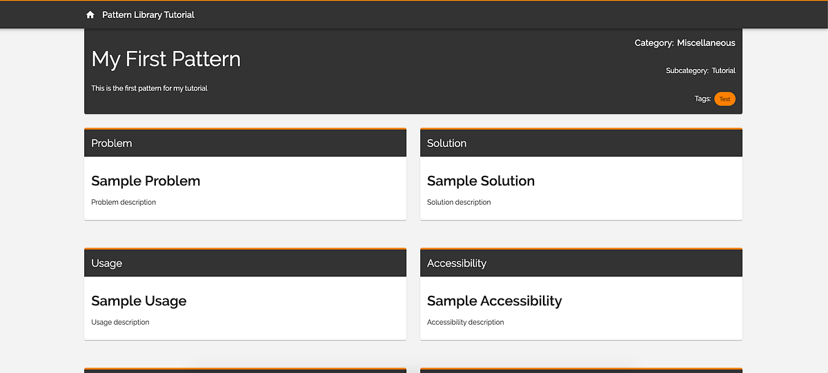 Open-Source Pattern Library Tutorial: Part 3 — Building Pattern Pages ...