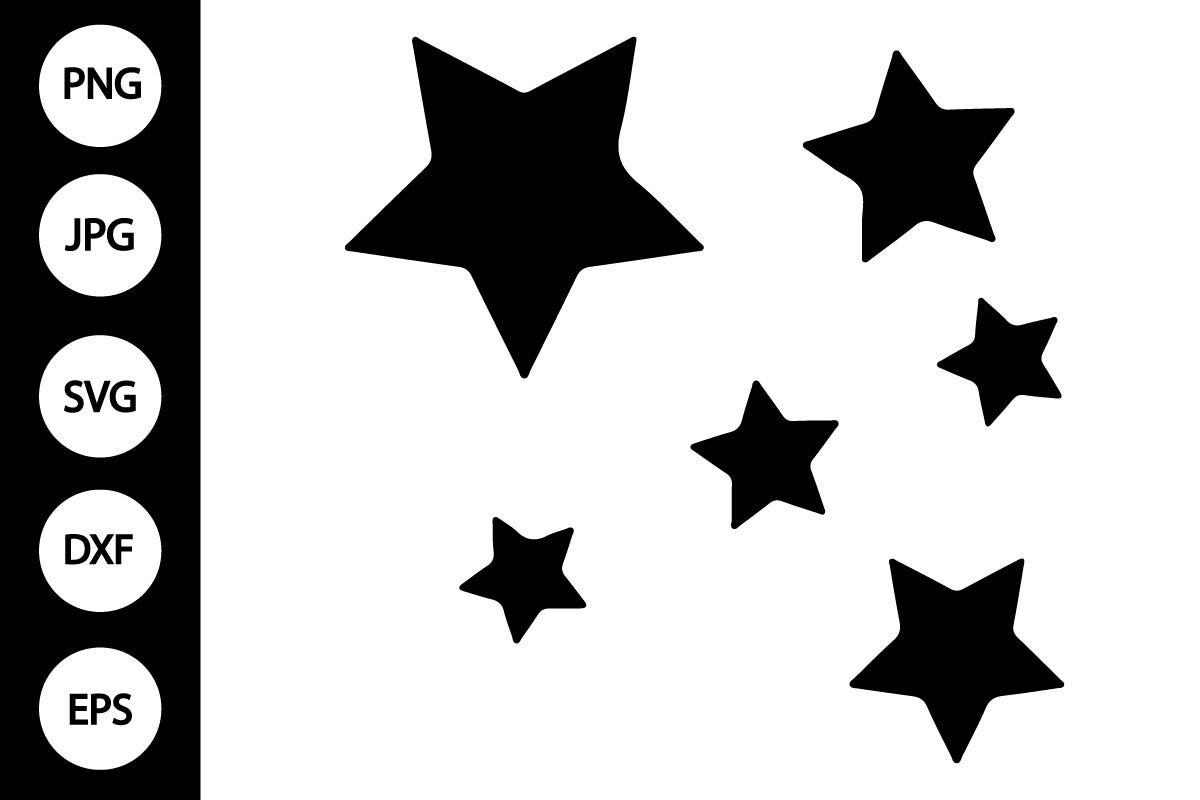 Silhouette Stars SVG, Stars SVG Free | by Sparkspectrum | Sep, 2024 ...