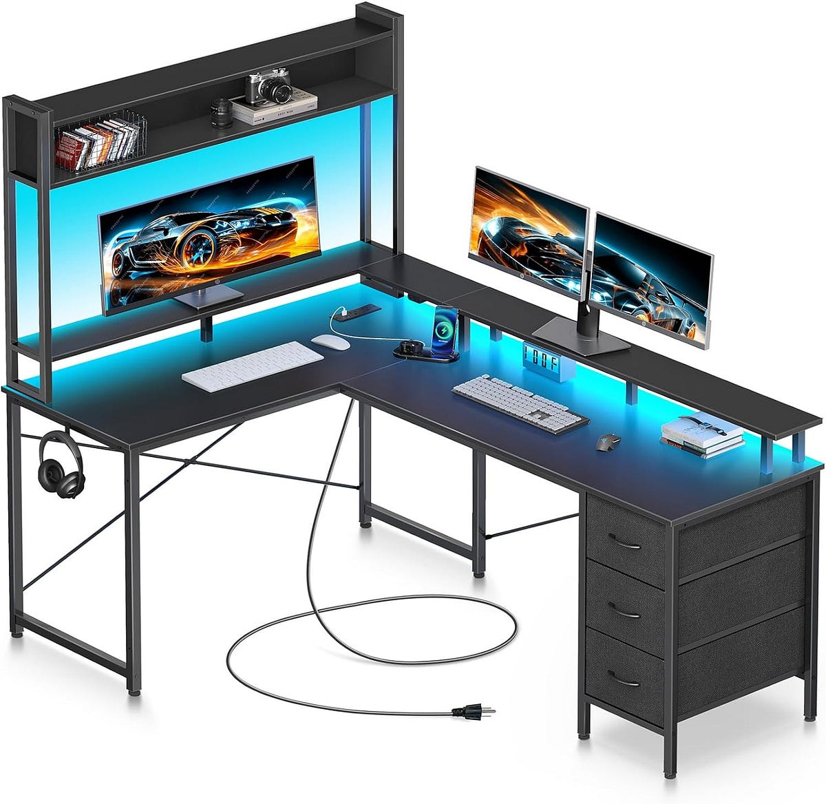 Seventable L Shaped Gaming Desk” Review: A Gamer’s Dream | by leandros ...