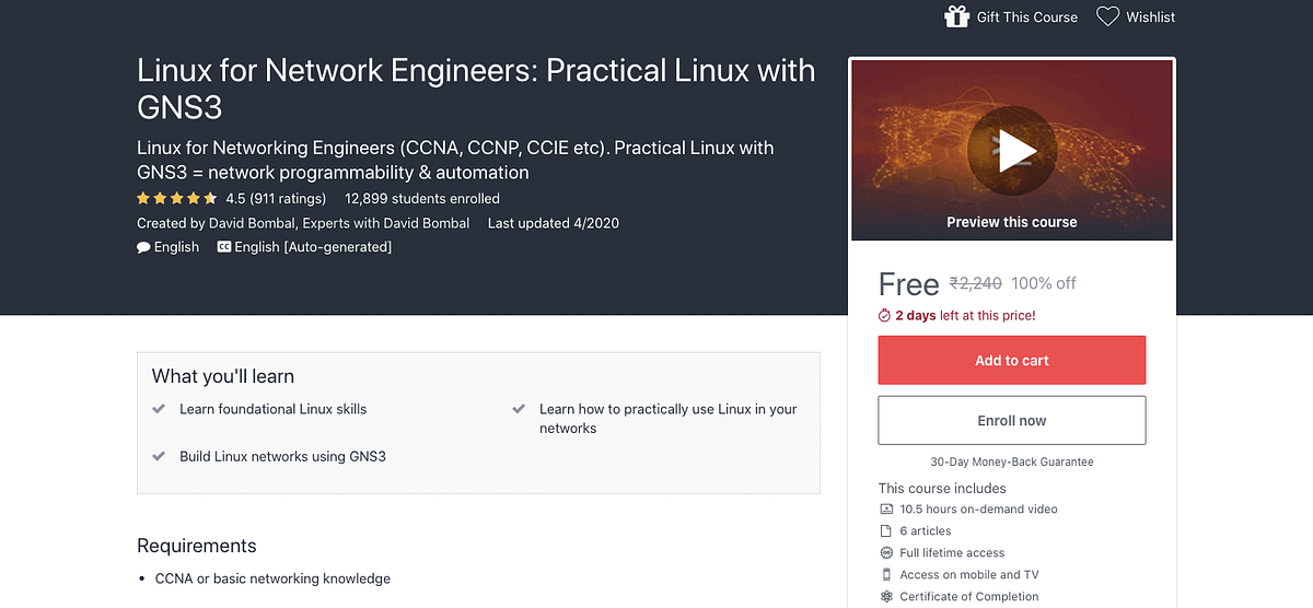 Linux for Network Engineers: Practical Linux with GNS3 | by FresherCooker.in | FresherCooker ...