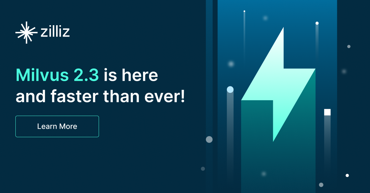 What’s New In Milvus 2.3 Beta — 10X faster with GPUs | by Zilliz | Medium