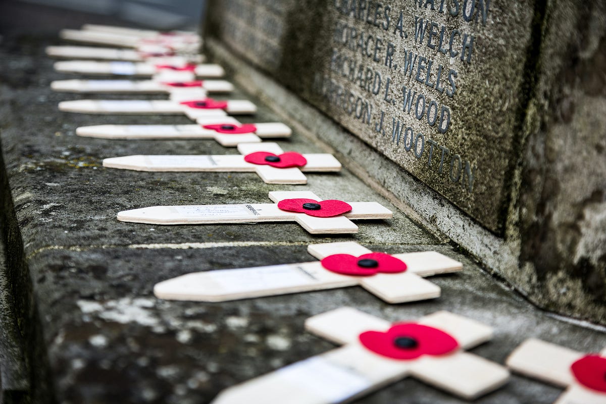 Wearing a Poppy. Reflections on Remembrance Day | by Michael Stein ...