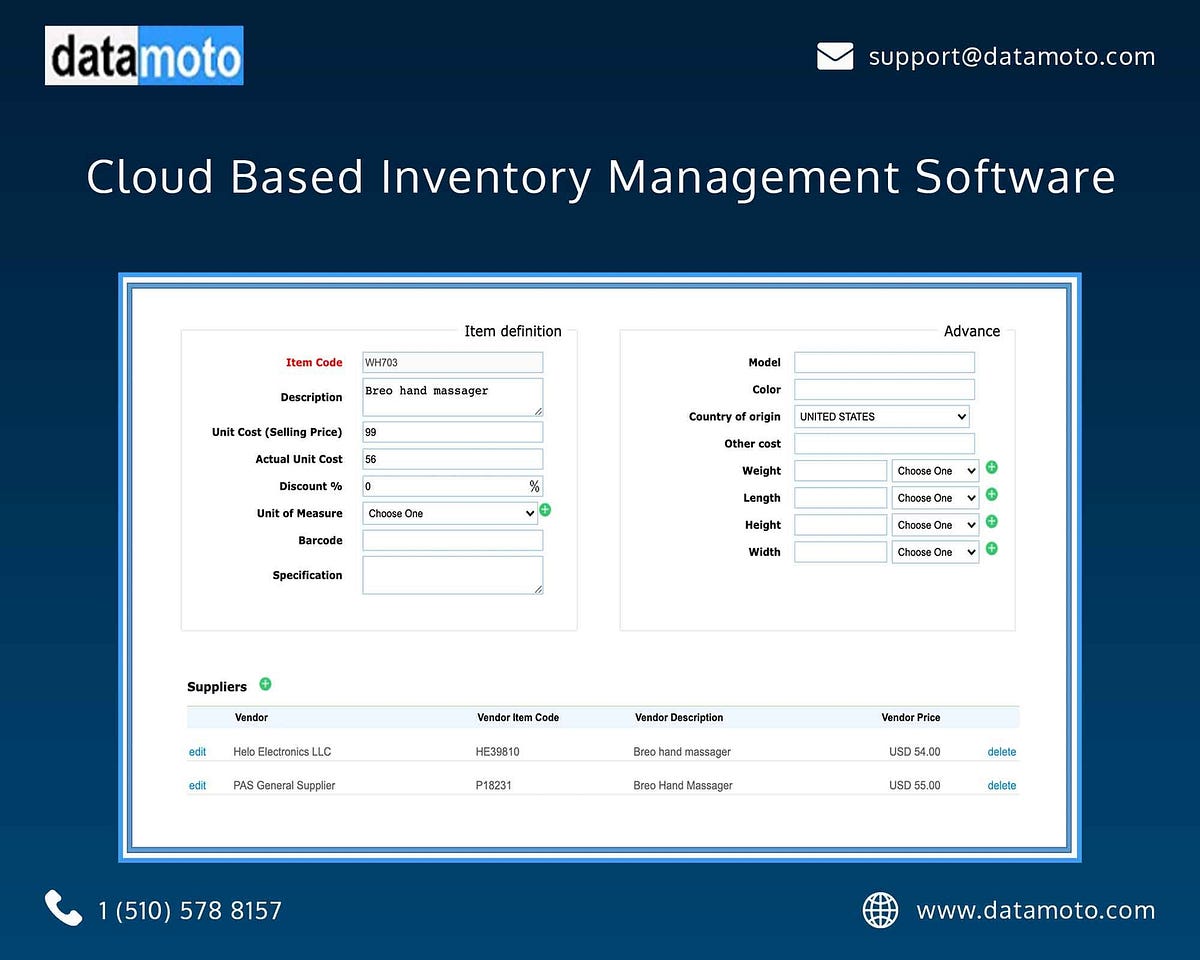 Cloud-Based Solutions for Efficient Inventory Management | by Datamoto ...
