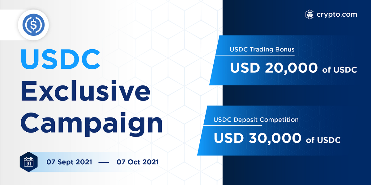 USDC 특별 캠페인. 크립토닷컴 앱 사용자는 크립토닷컴 앱 사용자는 100 USDC만… | by 크립토닷컴 | Medium