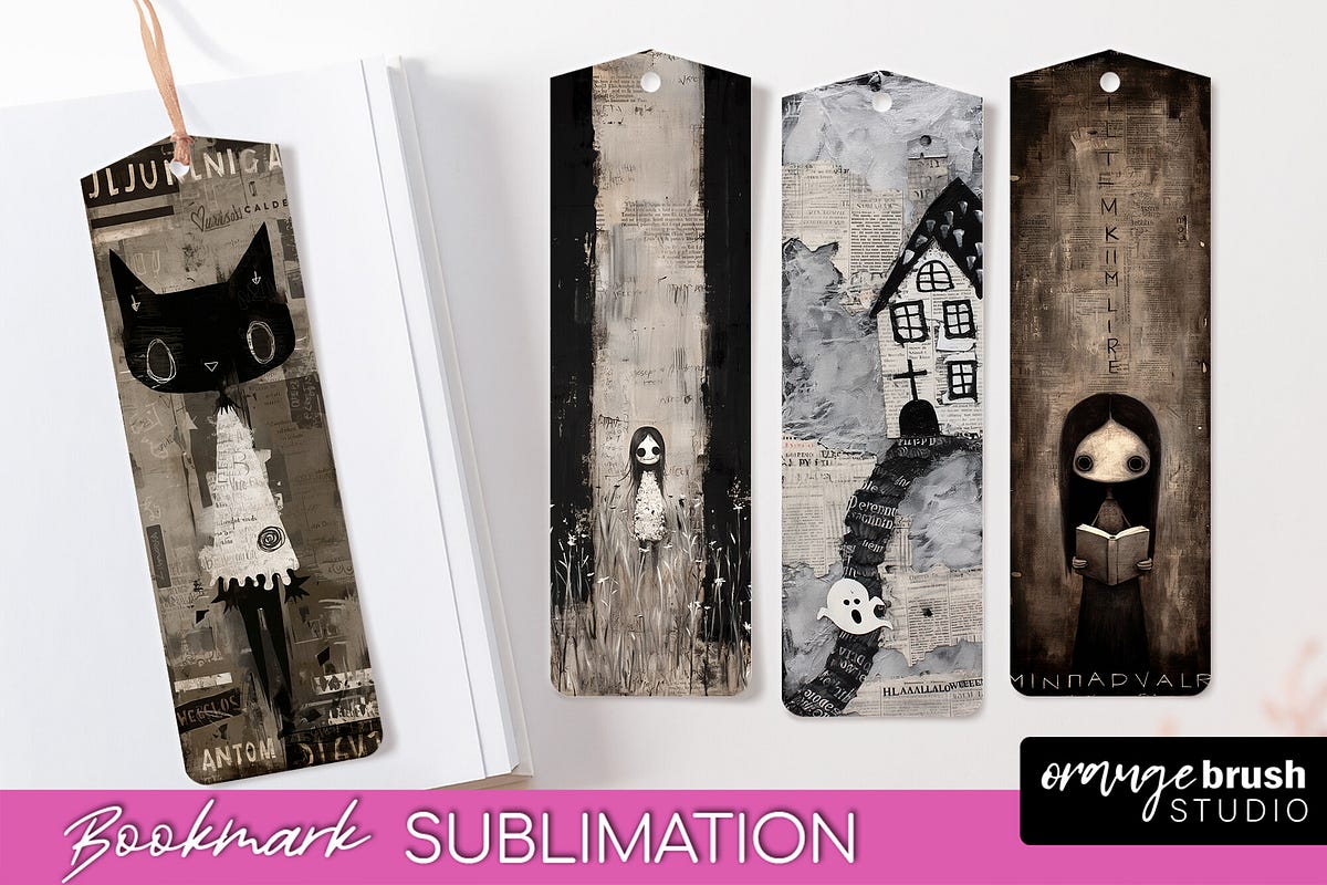 Cute Halloween Printable Bookmarks | by Auroraaegis | Sep, 2024 | Medium