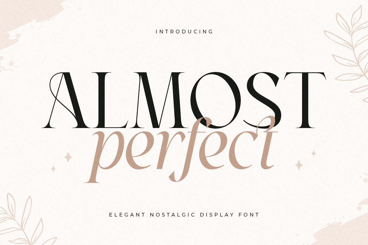 Almost Font - Arttechtom - Medium