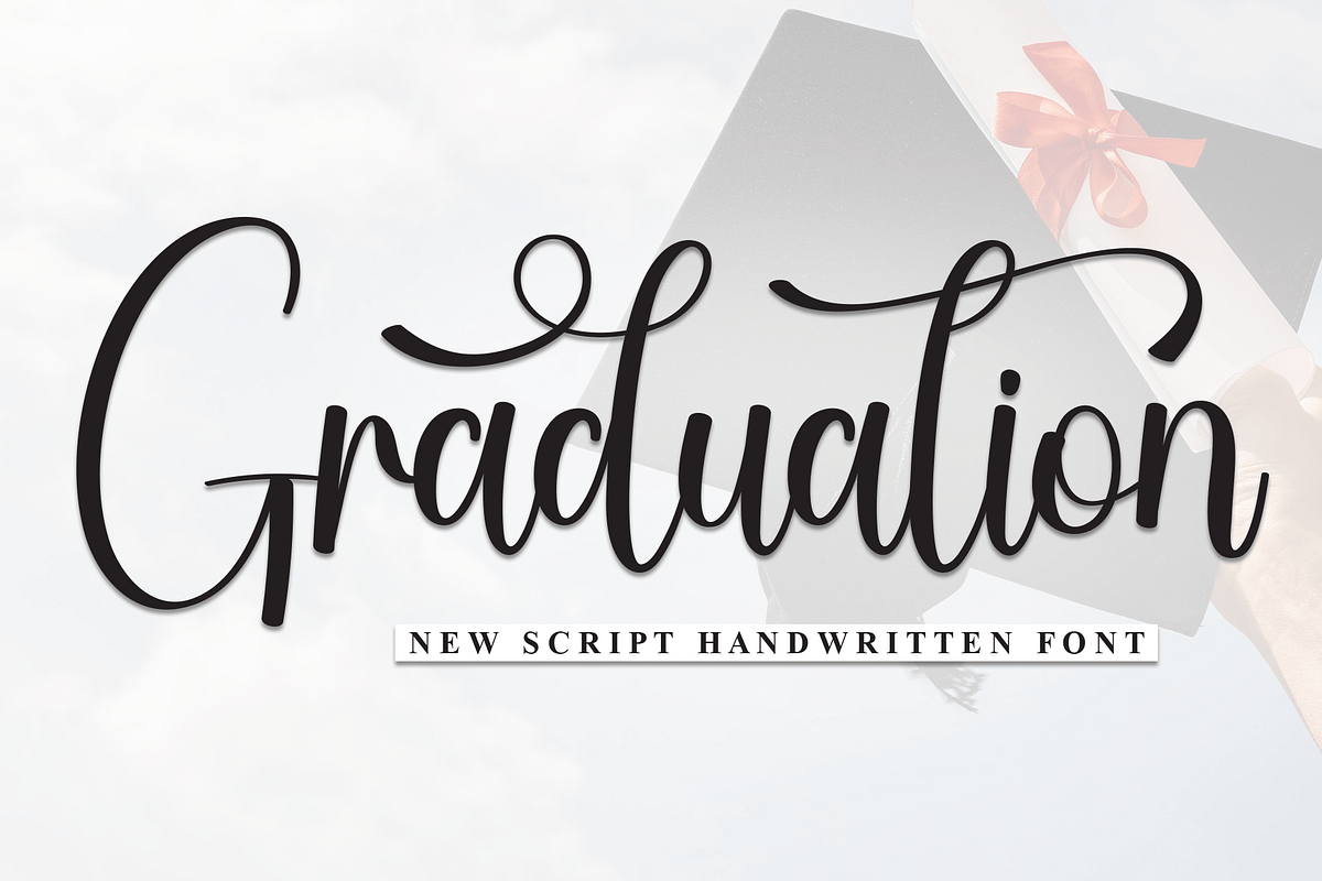 Graduation Font - Auroraartisan - Medium