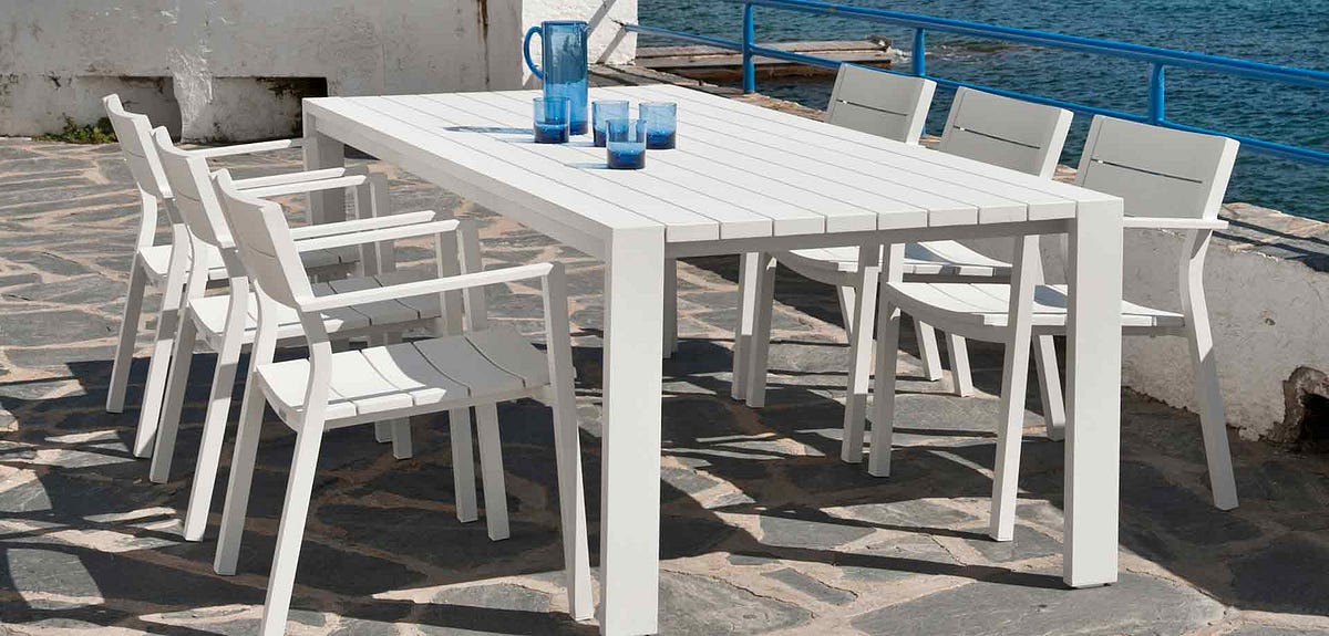 Miami — Patio Dining Table | by Gardenart Outdoor Furnitu | Medium