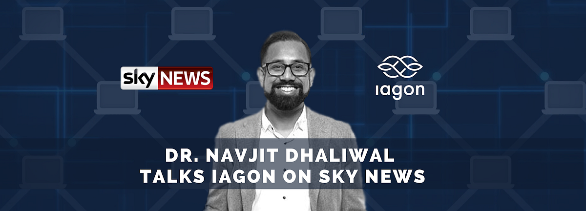 Dr. Navjit Dhaliwal Talks IAGON on Sky News | by Rosilene Gatson ...