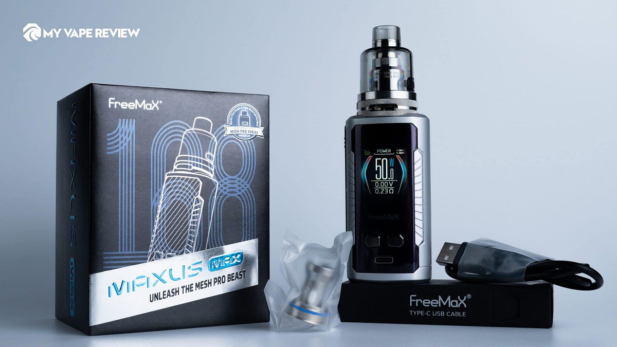 Freemax Maxus Max 168W Pod Mod Kit Review — 100% Original Sub-ohm ...