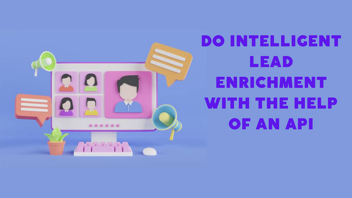 Do Intelligent Lead Enrichment With The Help Of An API | by TheStartupFounder.com | Medium