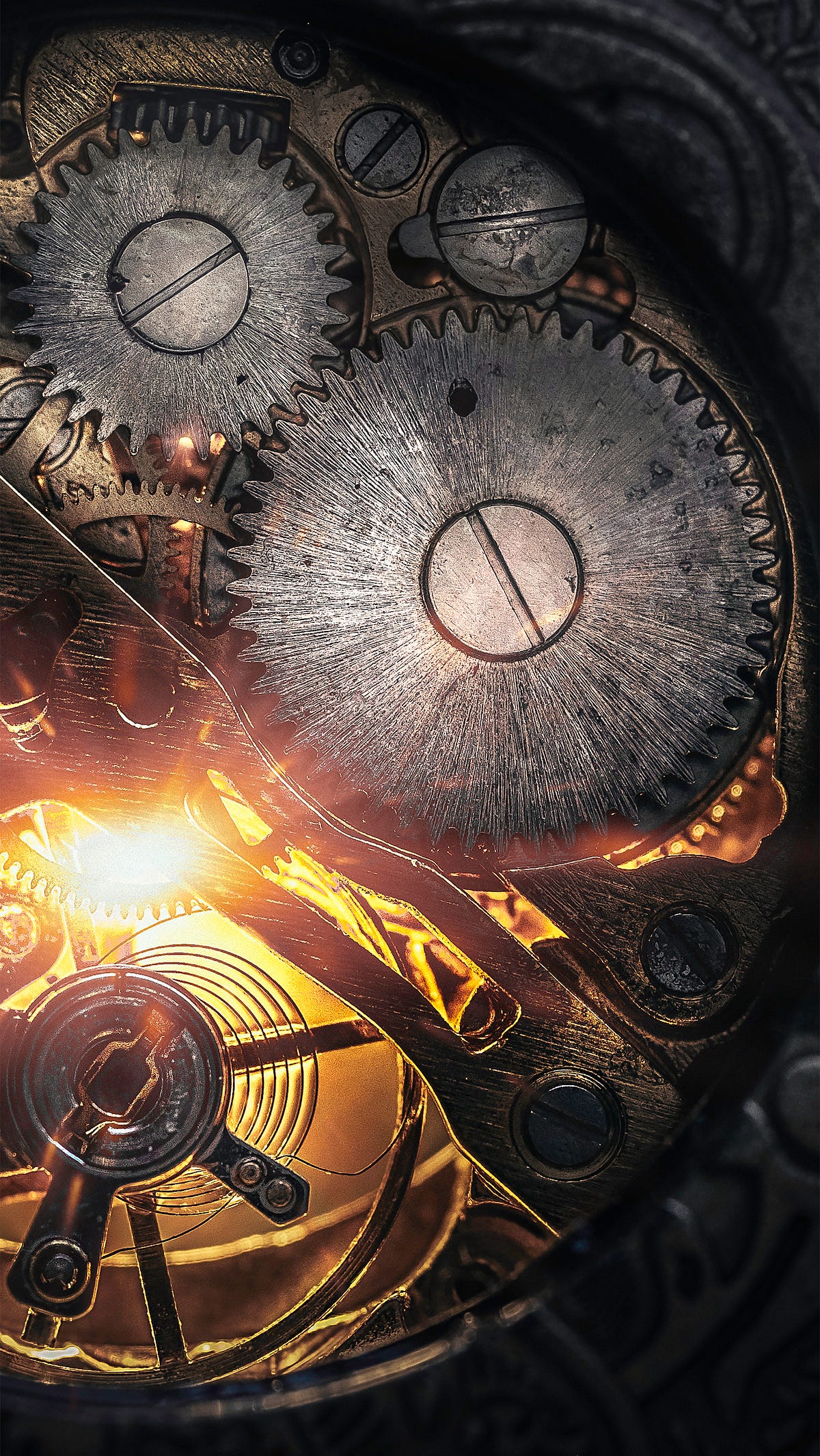 Clockwork Heart. Makeshift man, pieced together… | by Randy Hartford ...