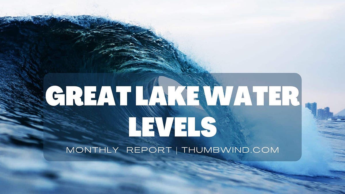 Great Lakes Water Levels Drop Again — Mixed Signals in May 2025 Report ...