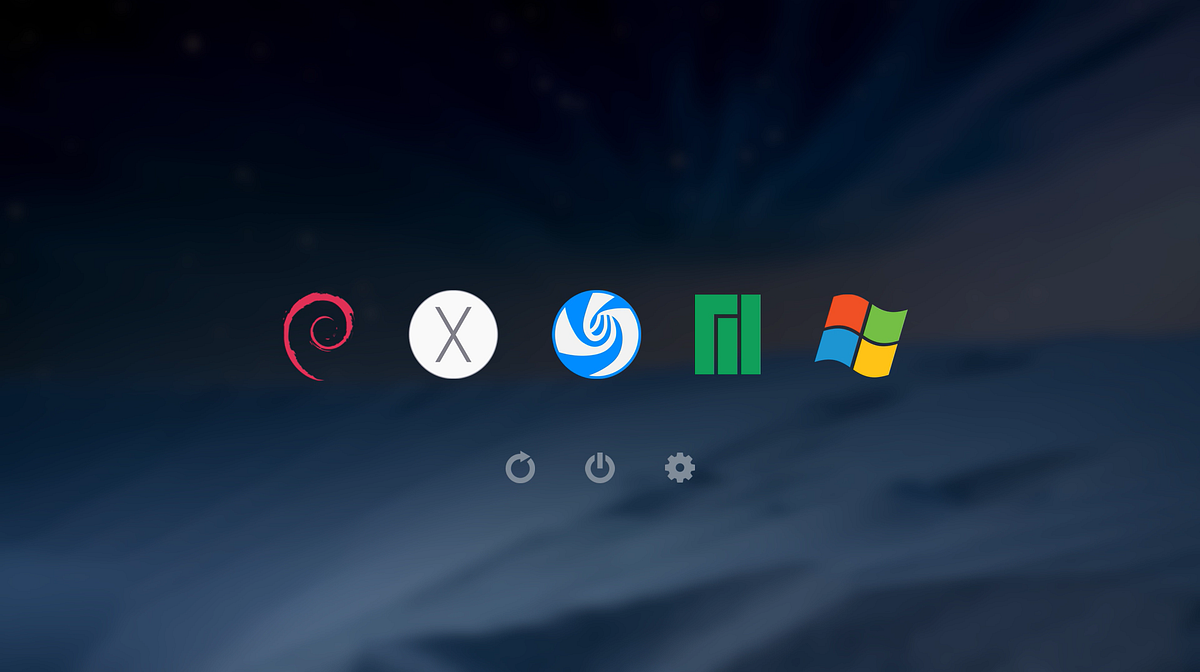 [Experience sharing] An easy-to-use and good-looking UEFI boot manager rEFInd | by Deepin | Medium