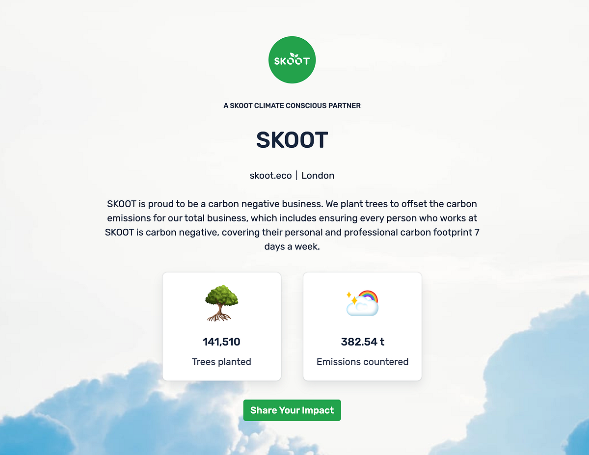 10 Facts About SKOOT.eco And The Race To Net Zero | by Poppystringer ...