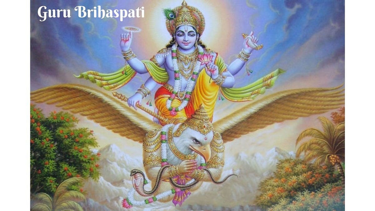Devguru Brihaspati — Jupiter, The Great Teacher of Gods | by Exotic India | Medium