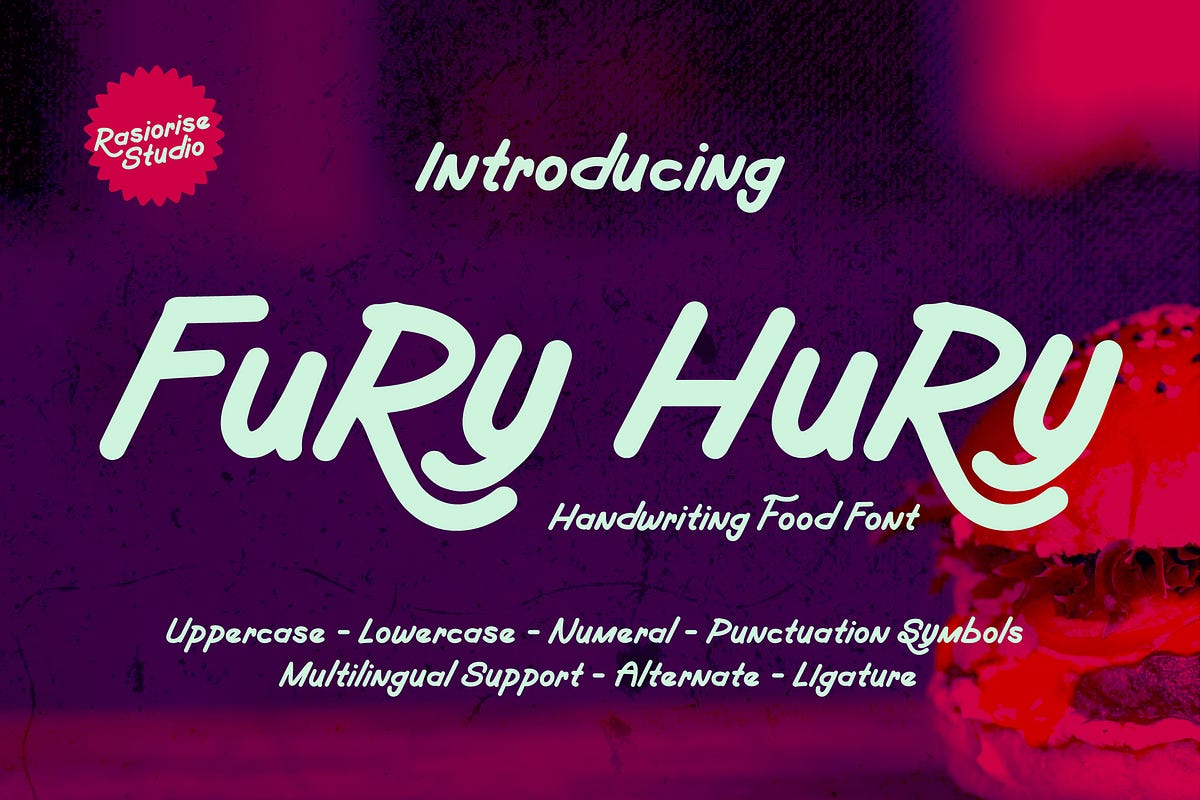 Fury Hury Font | by Chloechronicle | Apr, 2024 | Medium