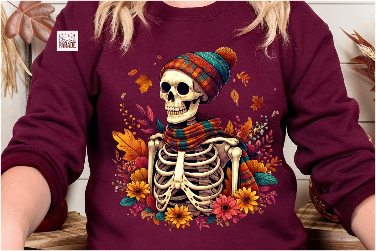 Fall Skeleton Autumn Leaves Png | by Arttechtom | Jun, 2024 | Medium