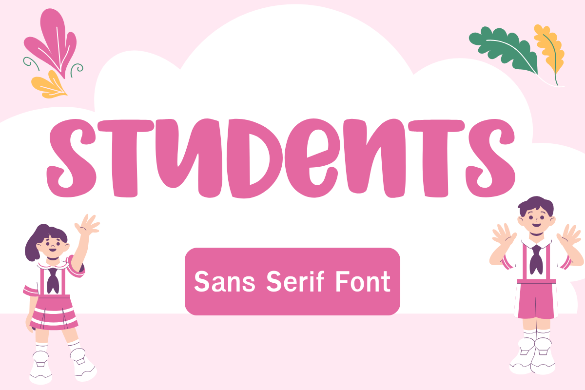 Students Font - Fontmaven - Medium