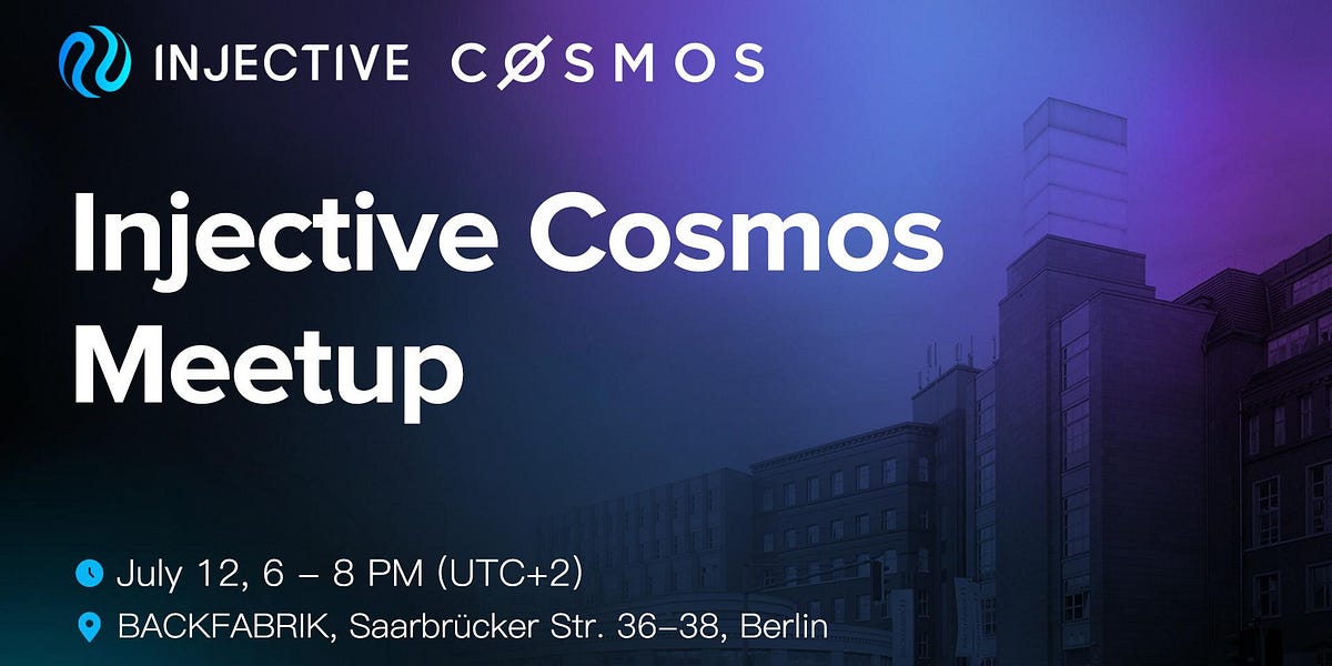Injective Cosmos Meetup - kashk0v - Medium
