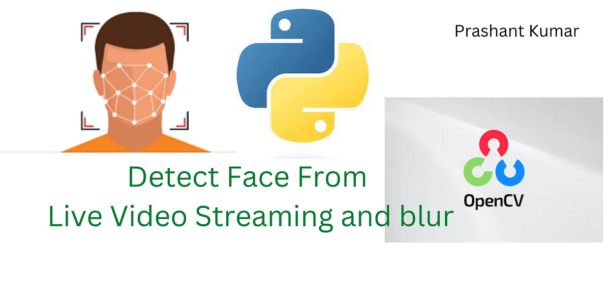 How to detect the face of live video Streaming and blur the face Using Opencv | by Aamir qureshi ...