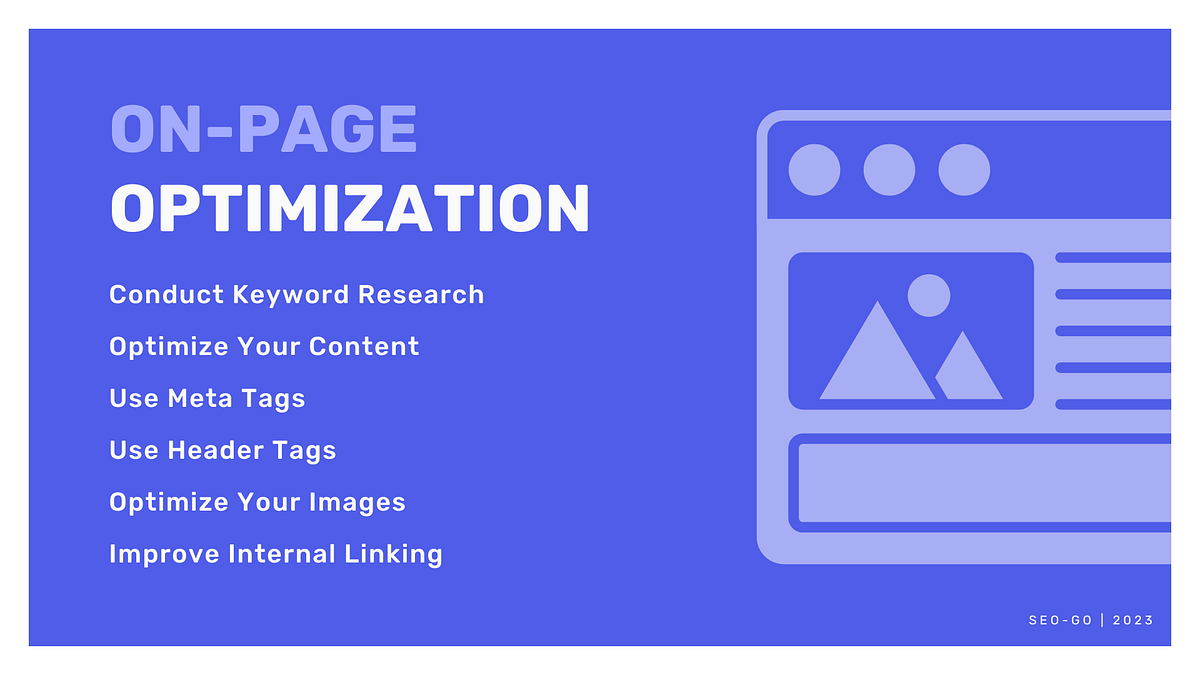 On-Page Optimization for SEO: Techniques for Improving User Experience ...