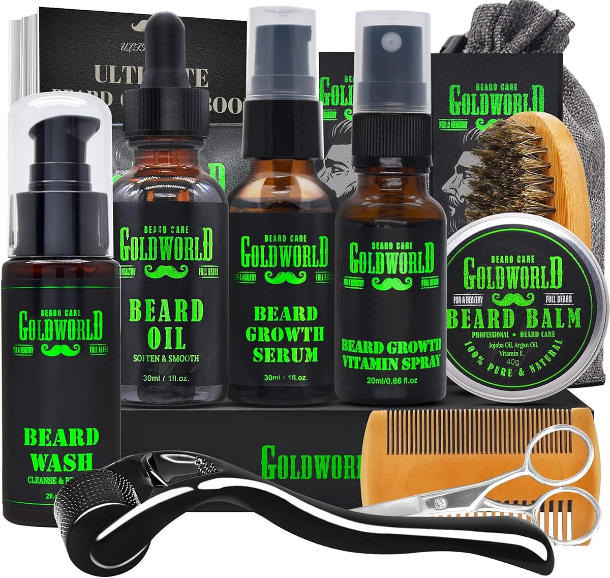 GoldWorld Beard Kit Review: Gift of Luxury | by Whisker & Co. | Medium