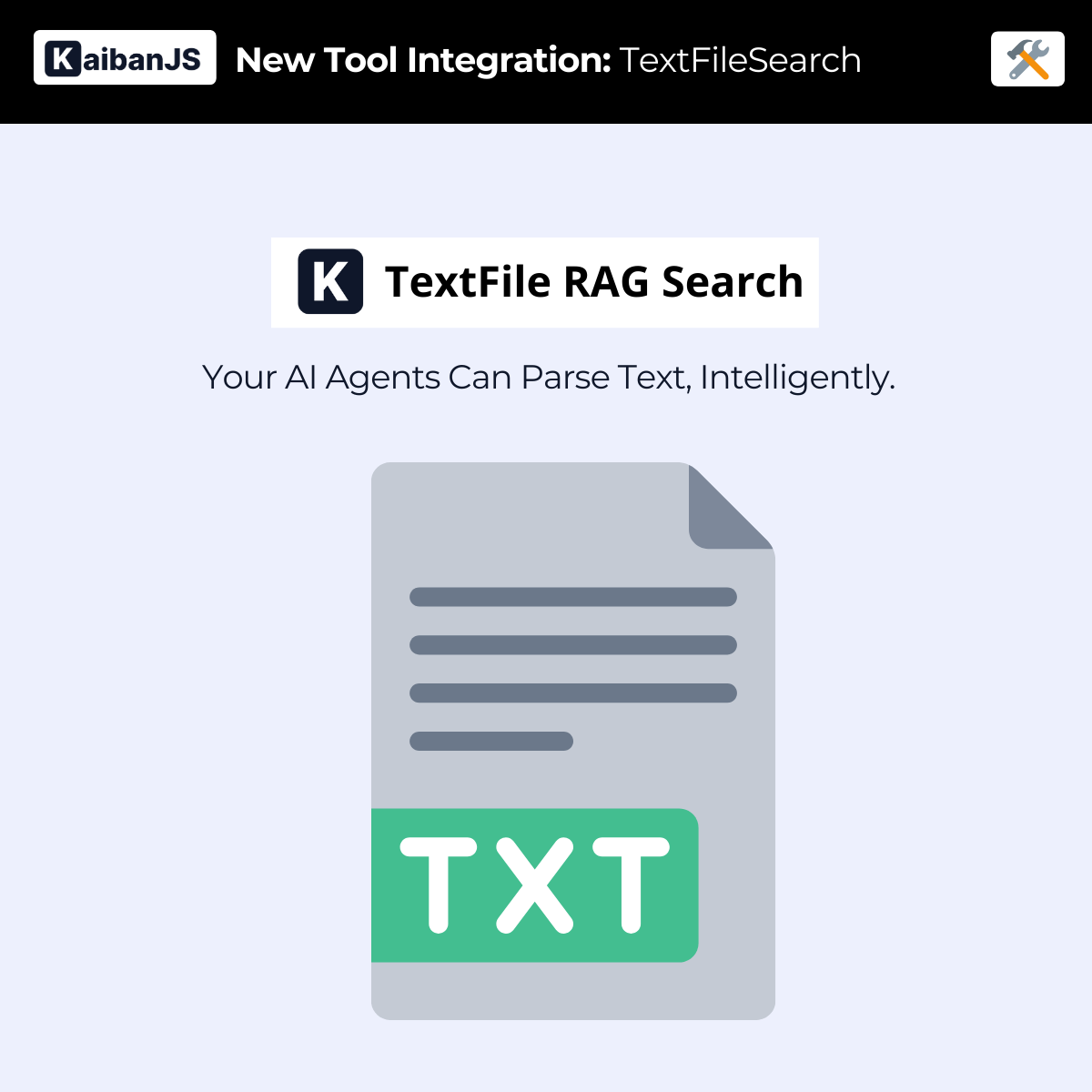 Harnessing Insights with the TextFile RAG Search Tool in KaibanJS | by Dariel Noel | Kaiban ...