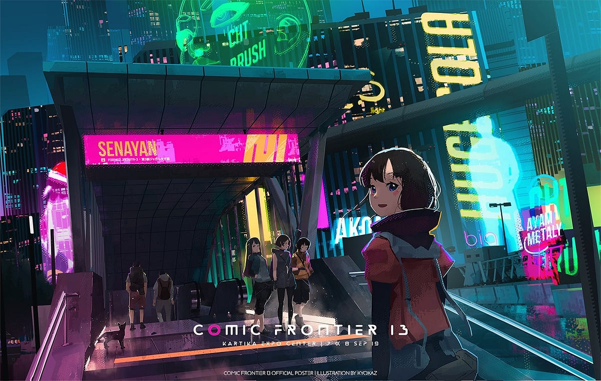 Comic Frontier Interactive Booth Map — Things that I learned | by Izra ...