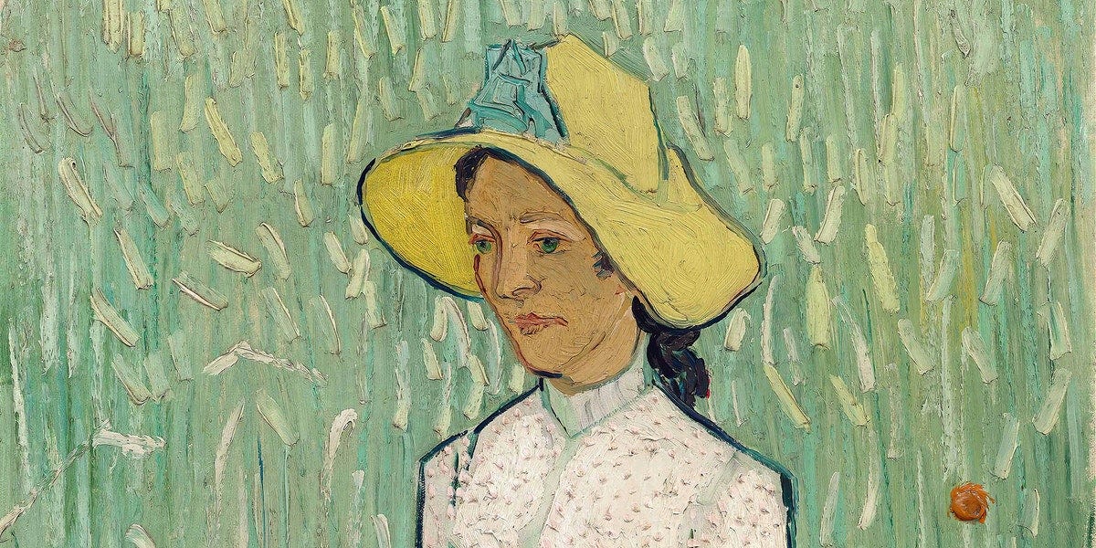 Girl in White (1890) by Vincent van Gogh | by Art Legends | Art Legends ...