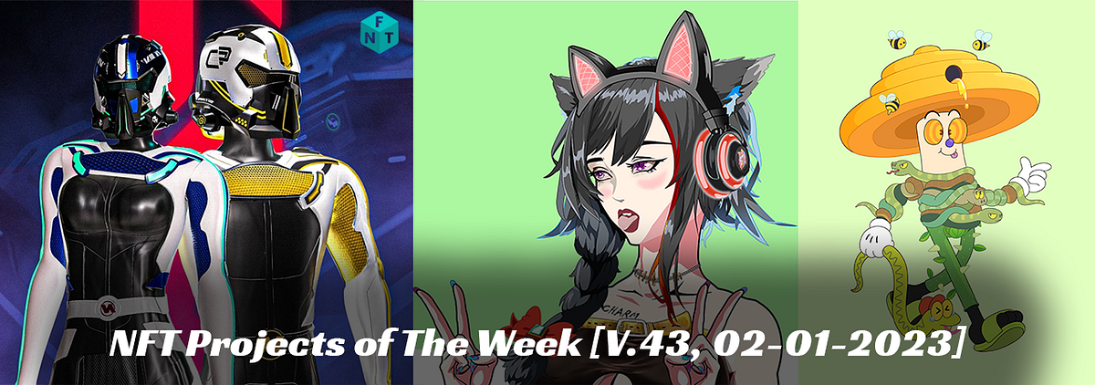 NFT Projects of The Week [V.43, 02–01–2023] | by Upcomingnft.net | Medium