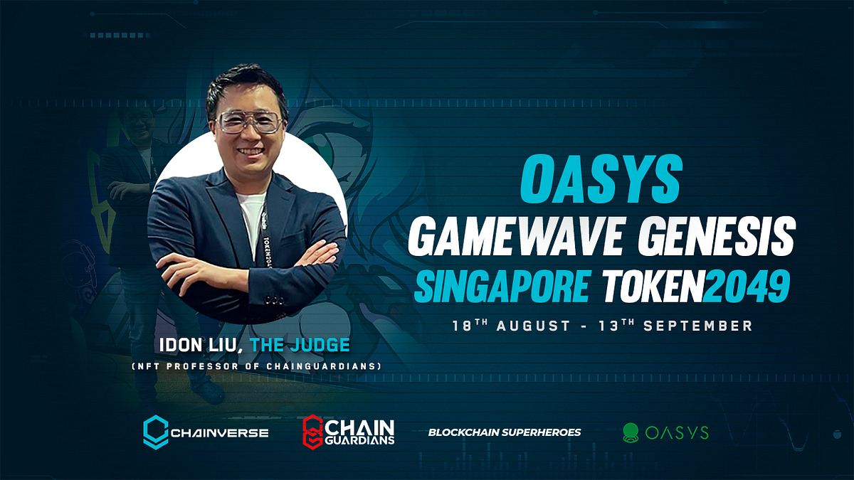 Chain Verse Joins the Oasys GameWave Genesis Hackathon at Singapore TOKEN2049 | by Chain Verse ...