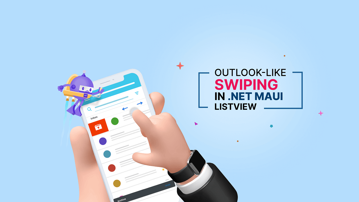 Achieve Outlook-Like Swiping Using .NET MAUI ListView | by Lavender Anyango Otieno. | Syncfusion ...