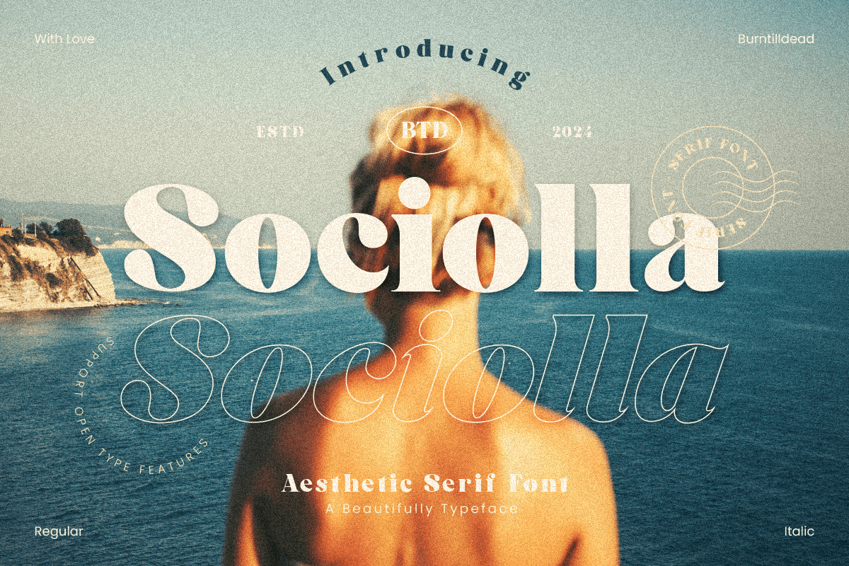 Sociolla Font - Solarasculpt - Medium