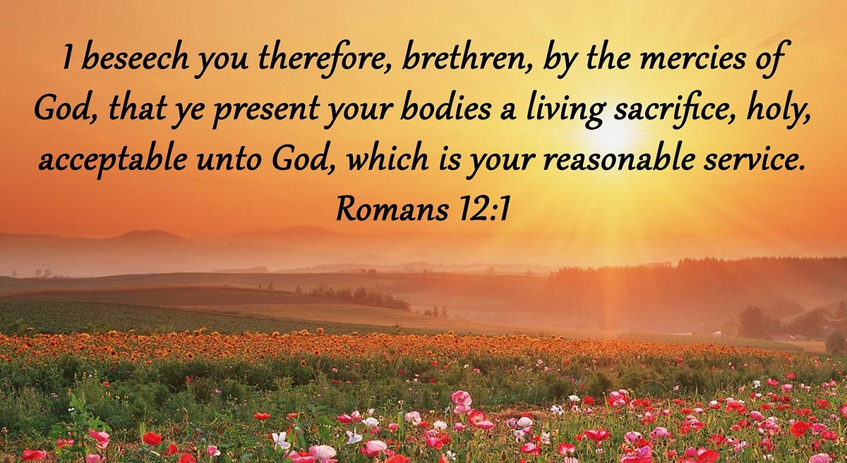 Surrender to God. As a Living Sacrifice | by Mrs Diane Mary Markey ...
