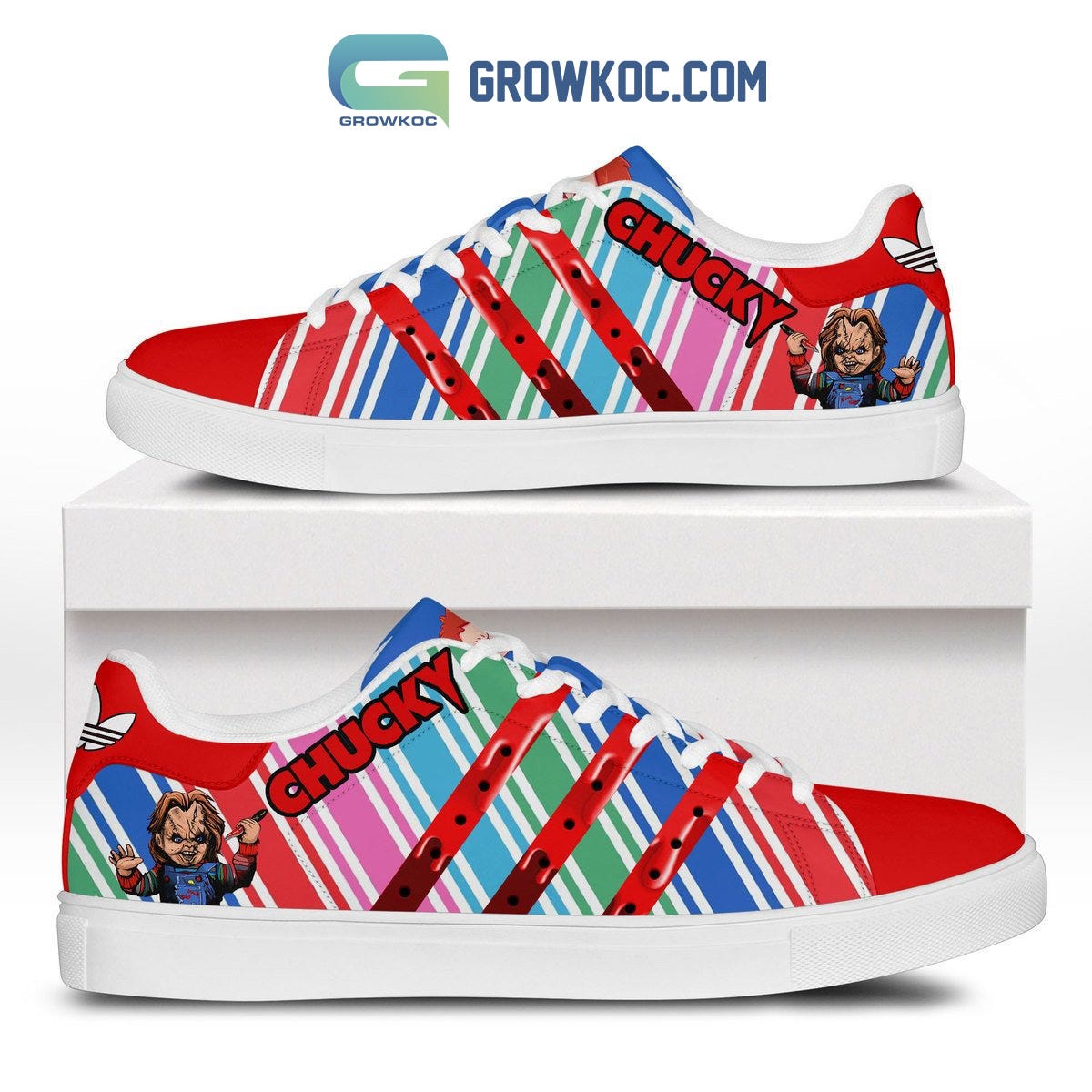 Child Play Chucky Fan Stan Smith Shoes | by Growkocstore | Mar, 2024 ...