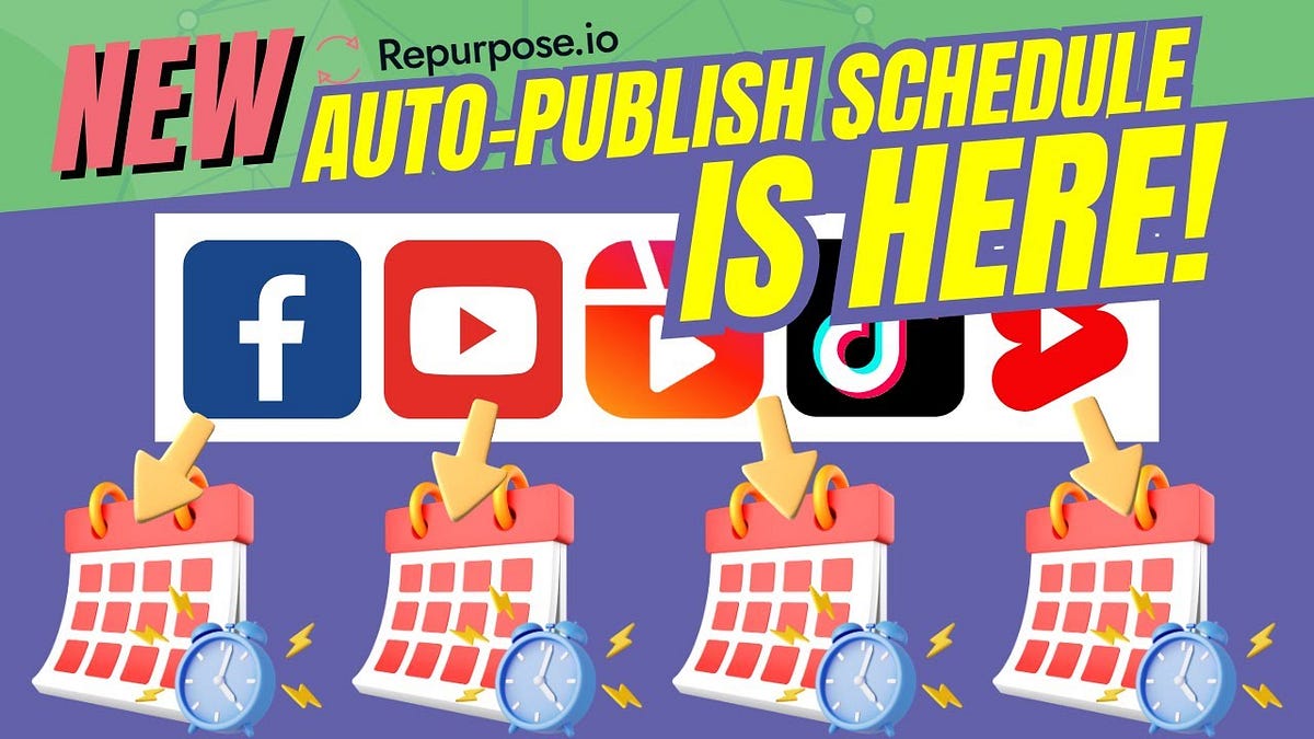 Introducing Auto Publish Schedule: A Game-Changer for Content Creators ...