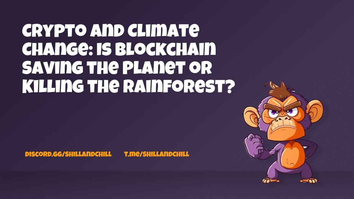 The Environmental Impact of Blockchain Technology | by 🐒 Shill'n'Chill ...
