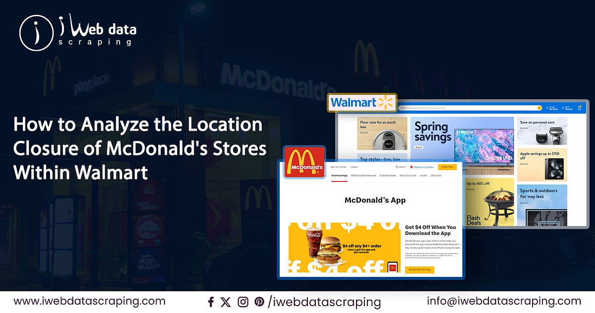 How to Analyze McDonald’s Stores Location Closure with Walmart Data ...