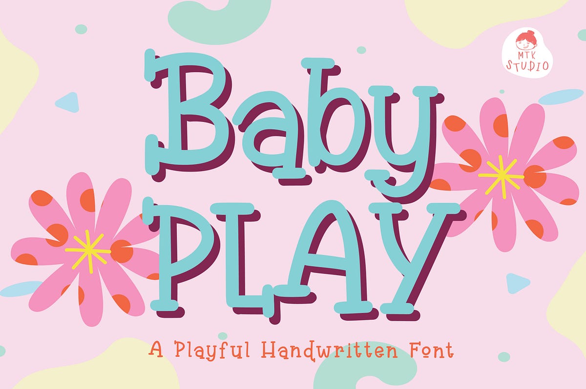 Baby Play Font Font - Auroraartistry - Medium