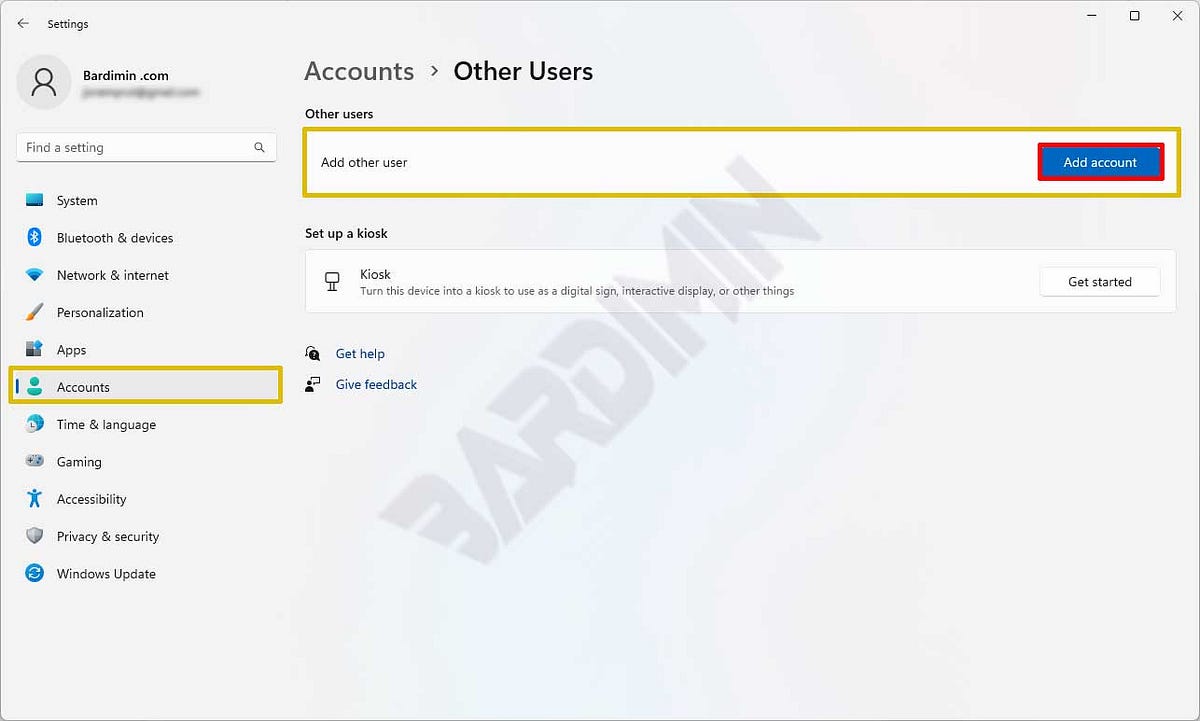 How to Create and Set Up a “Guest Account” to Share Windows 11 PC ...